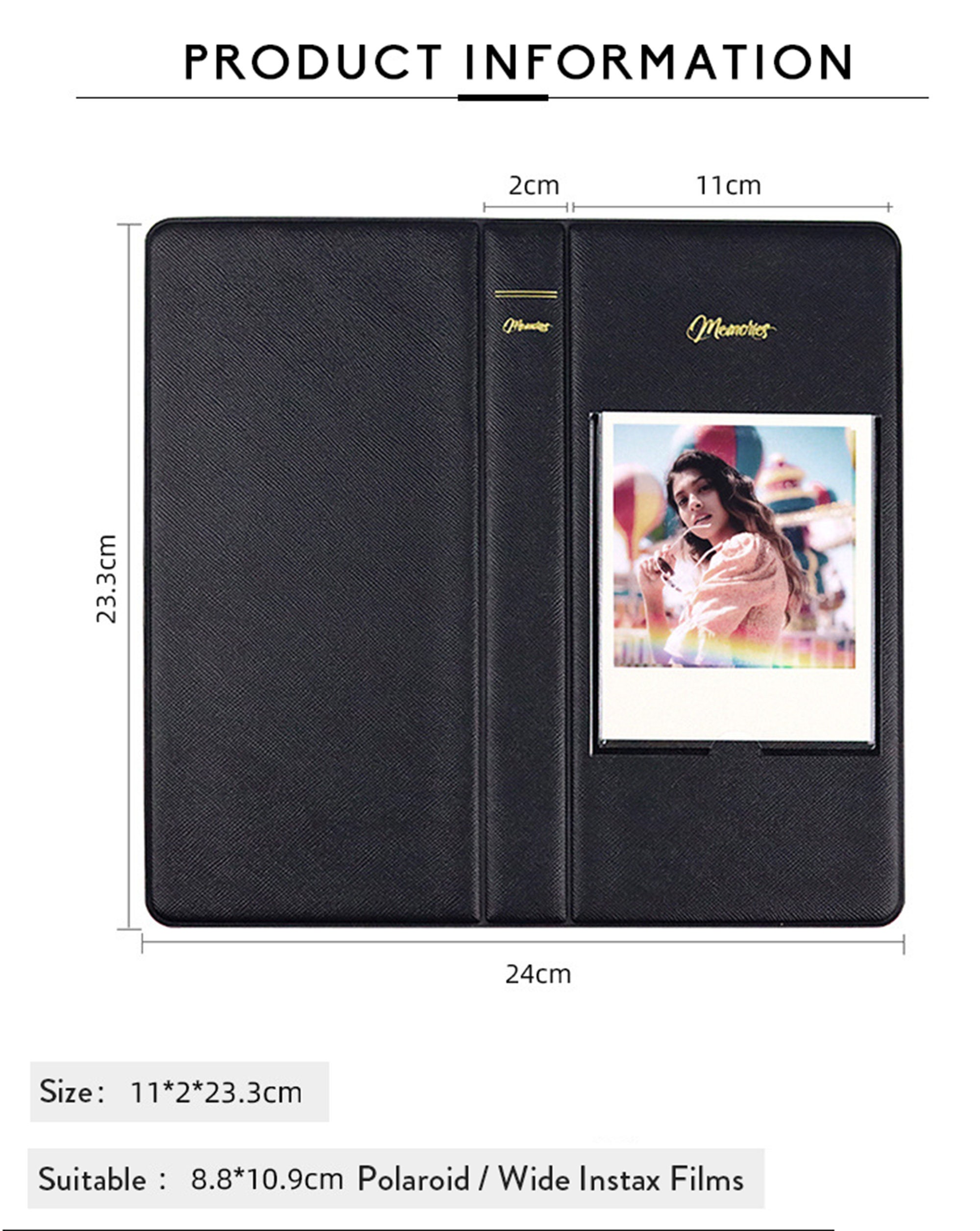 Mini Instax Wide Photos Album, Album for 64 Photos Instax Films, Album ...