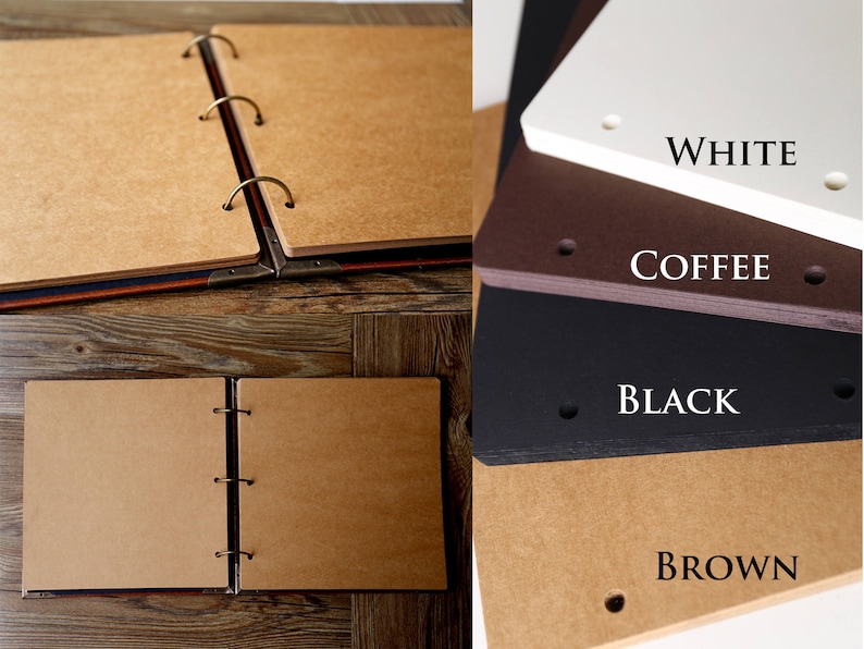 12x12 Inches Personalized Monogram Leather Photo Album /custom Wedding ...