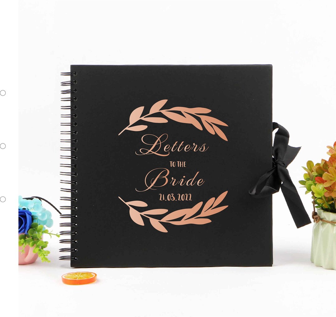 Letters to the Bride Scrapbook/ Bride to Be Gift/ Bachelorette ...