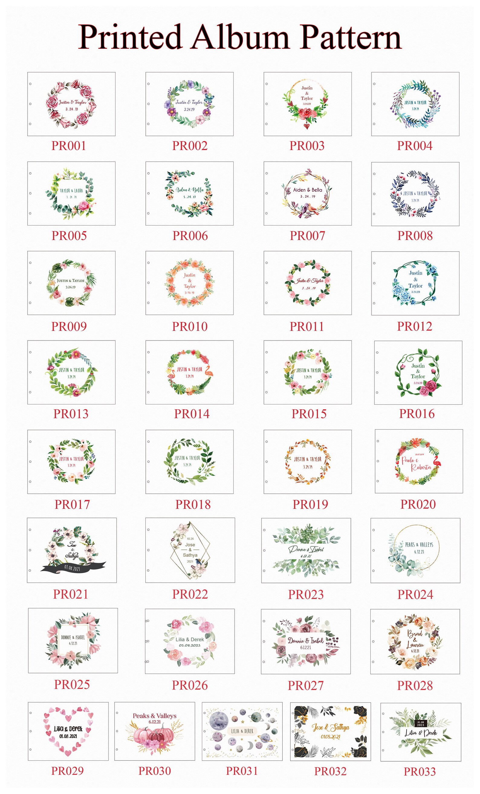 10x10 Inches Personalized Engraved Leather Photo Album /custom | Etsy