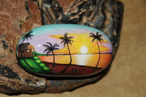 Tropical Paradise Stone | Etsy