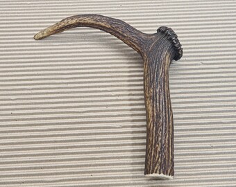 Deer Horn Walking Stick Handle - Etsy