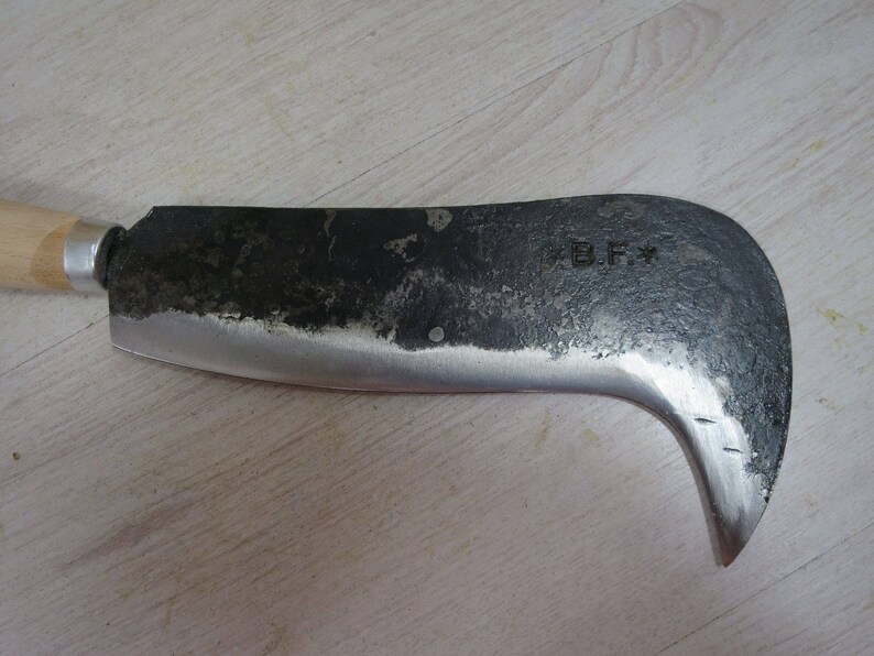 Billhook brush axe hatchet hook slasher pruning copicing | Etsy