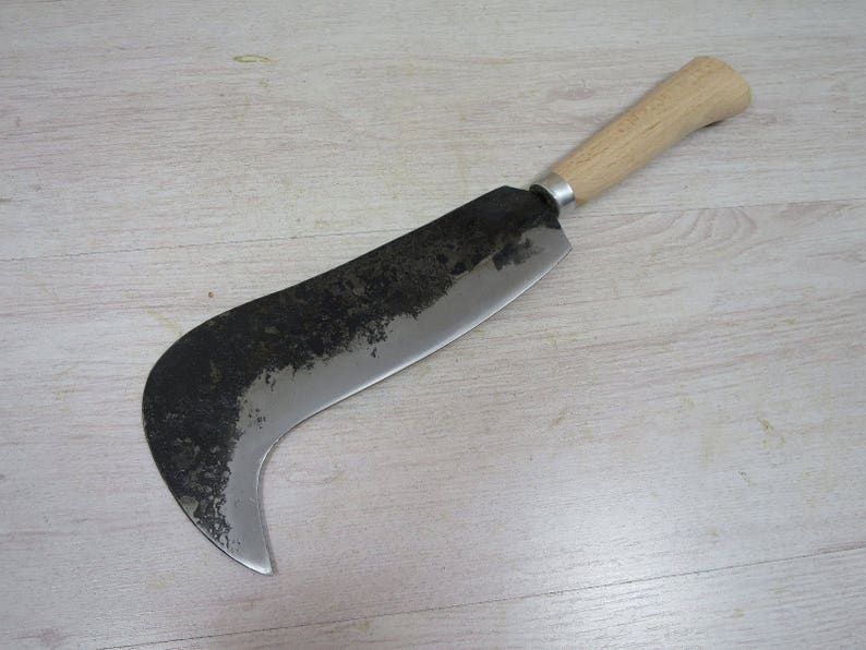 Billhook brush axe hatchet hook slasher pruning copicing | Etsy