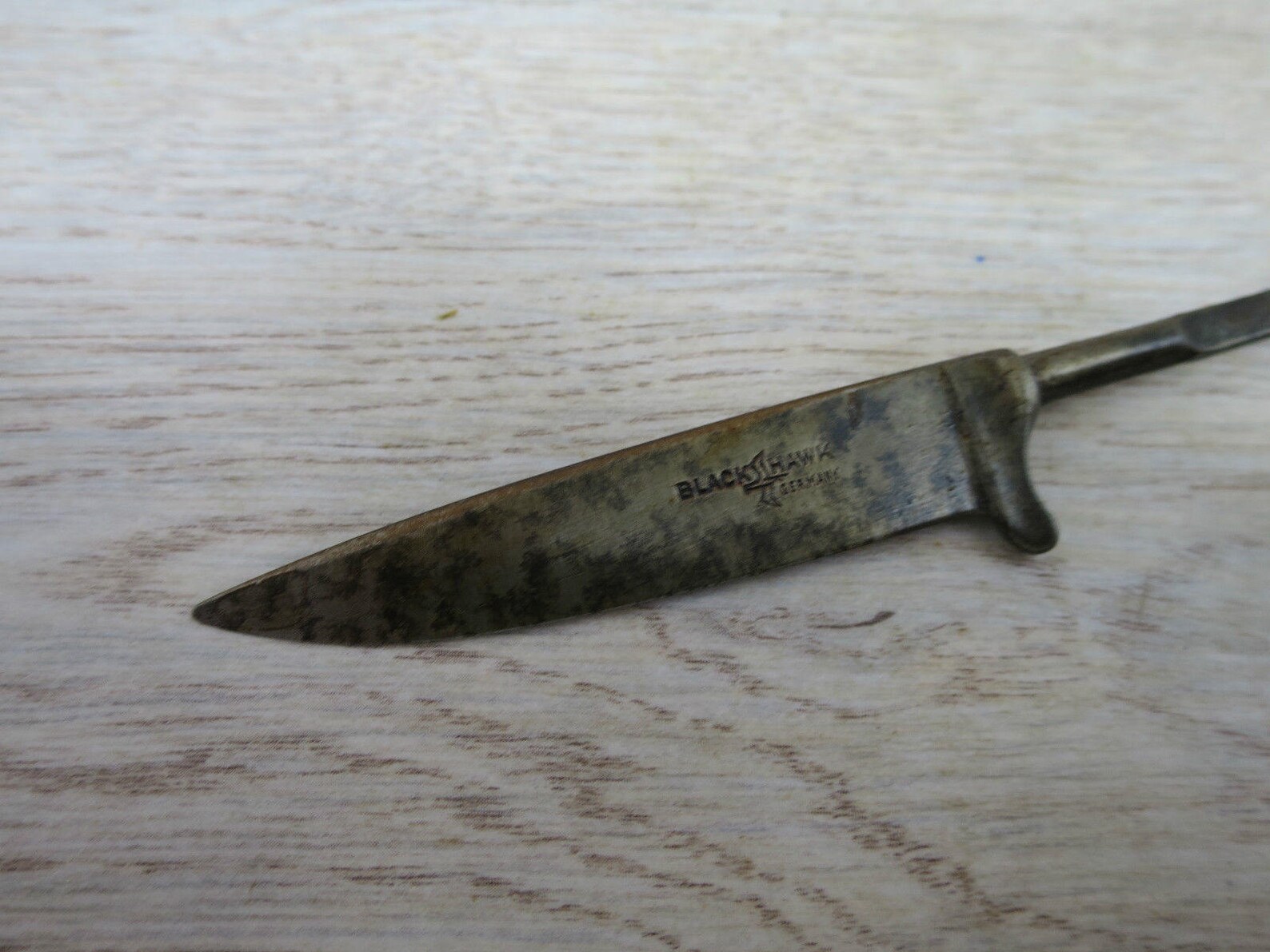 Vintage Knife Fixed Blank Blade Hunting Knife Bowie Knife - Etsy