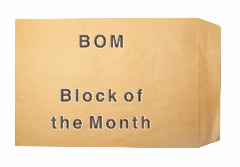 BOM (block of the Month) - Etsy