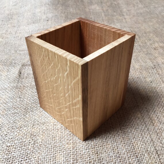 Handmade Desk Tidy Made With 5 Local Welsh Hardwoods Made - Etsy UK