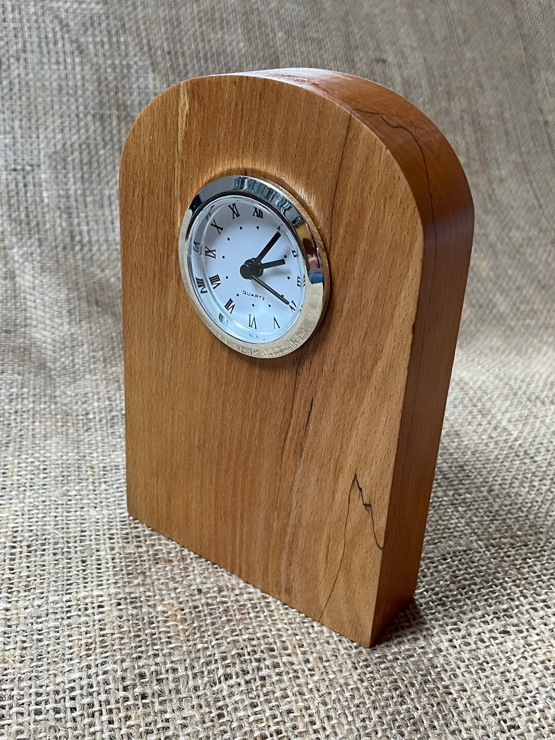 Clock in a Old English Style - Spalted Beech - Handmade - Beautiful ...