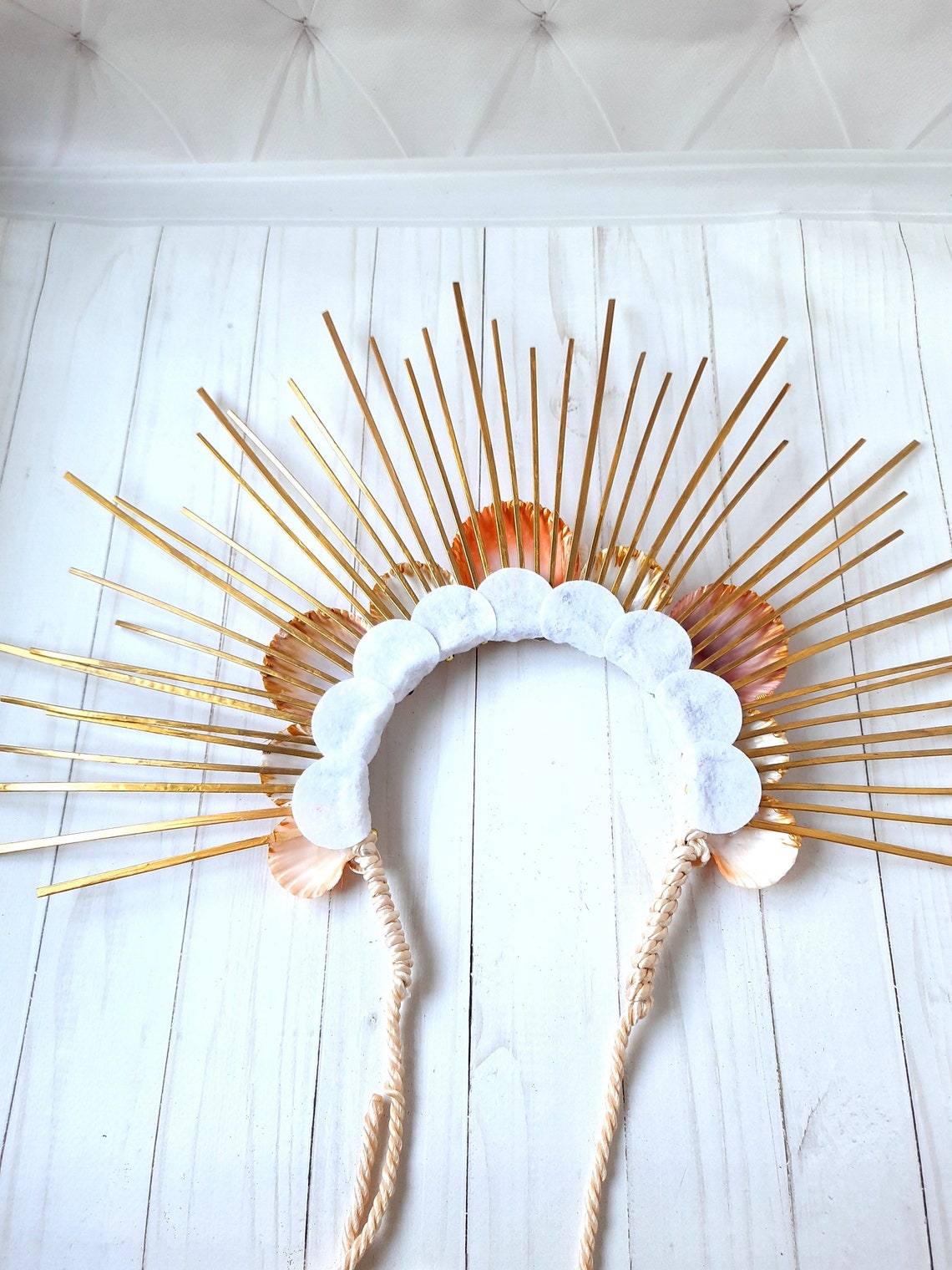 Siren Halo Crown for Women Mermaid Cosplay Headpiece Seashell - Etsy