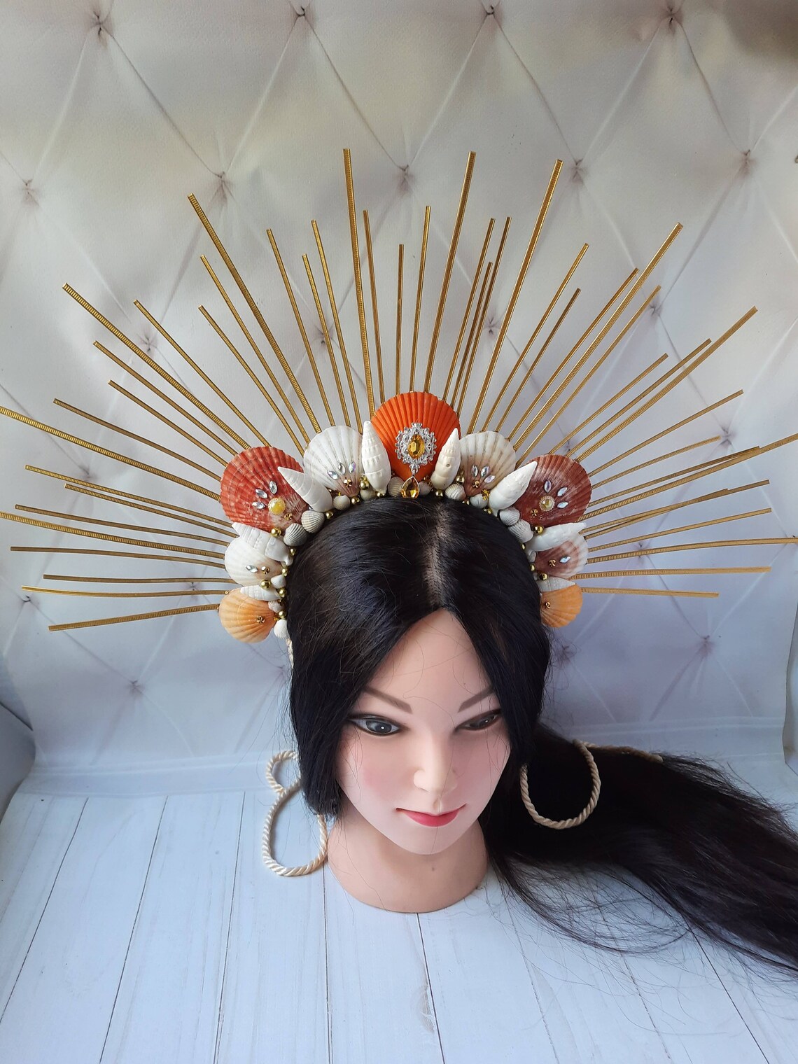 Siren Halo Crown for Women Mermaid Cosplay Headpiece Seashell - Etsy