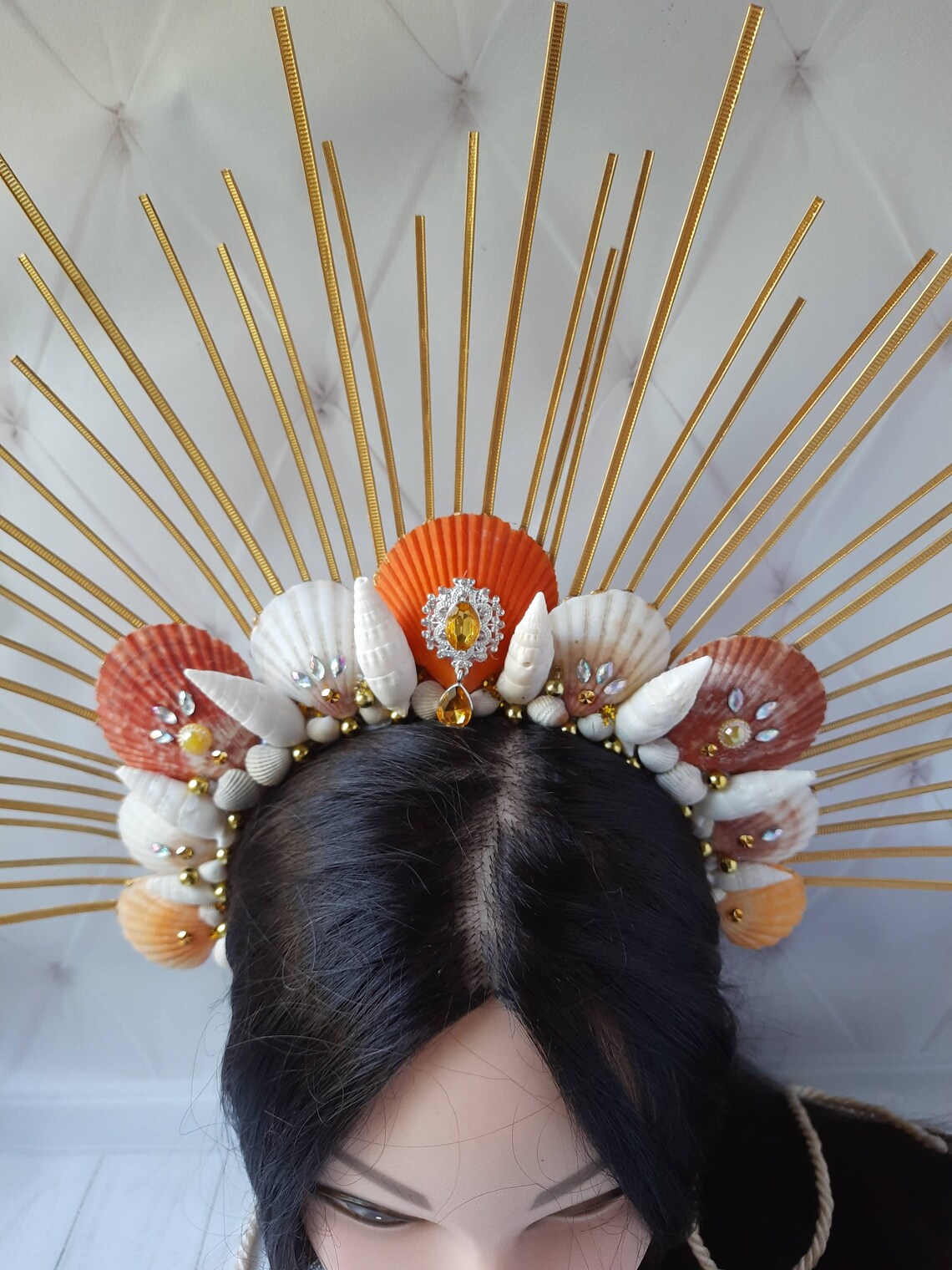 Siren Halo Crown for Women Mermaid Cosplay Headpiece Seashell - Etsy
