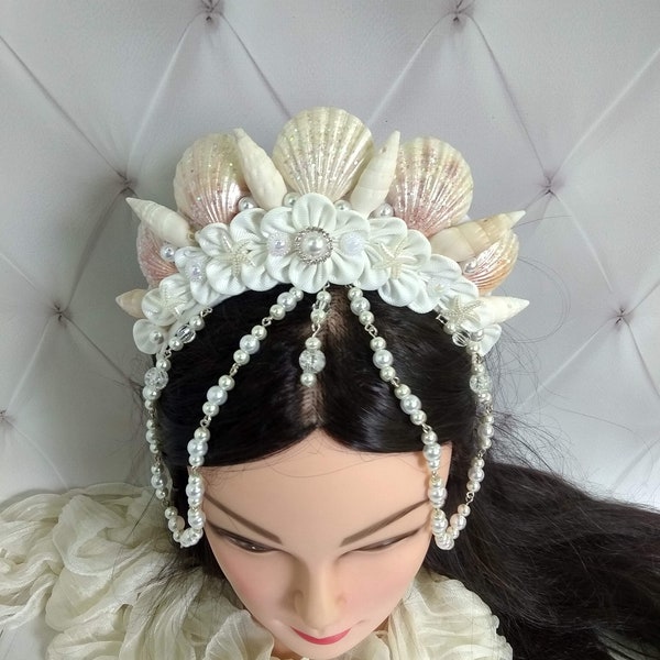 Sea Shell Crown - Etsy
