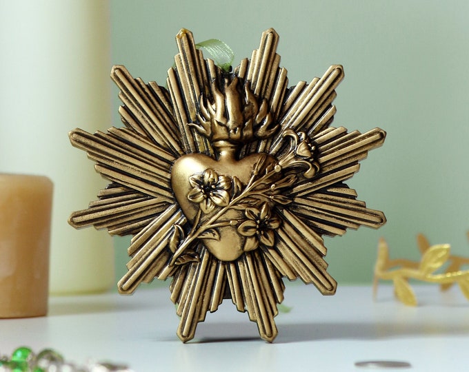 Most Chaste Heart of St. Joseph Print - Etsy