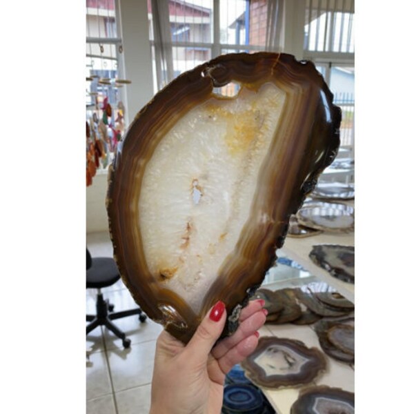 Large Agate Slice - Etsy