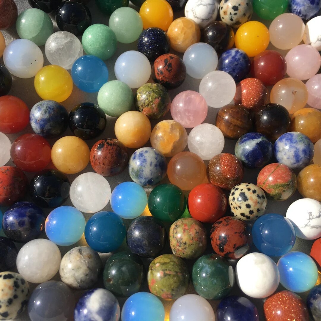 Crystal Sphere Mini Crystal Balls Crystal Ball Small - Etsy