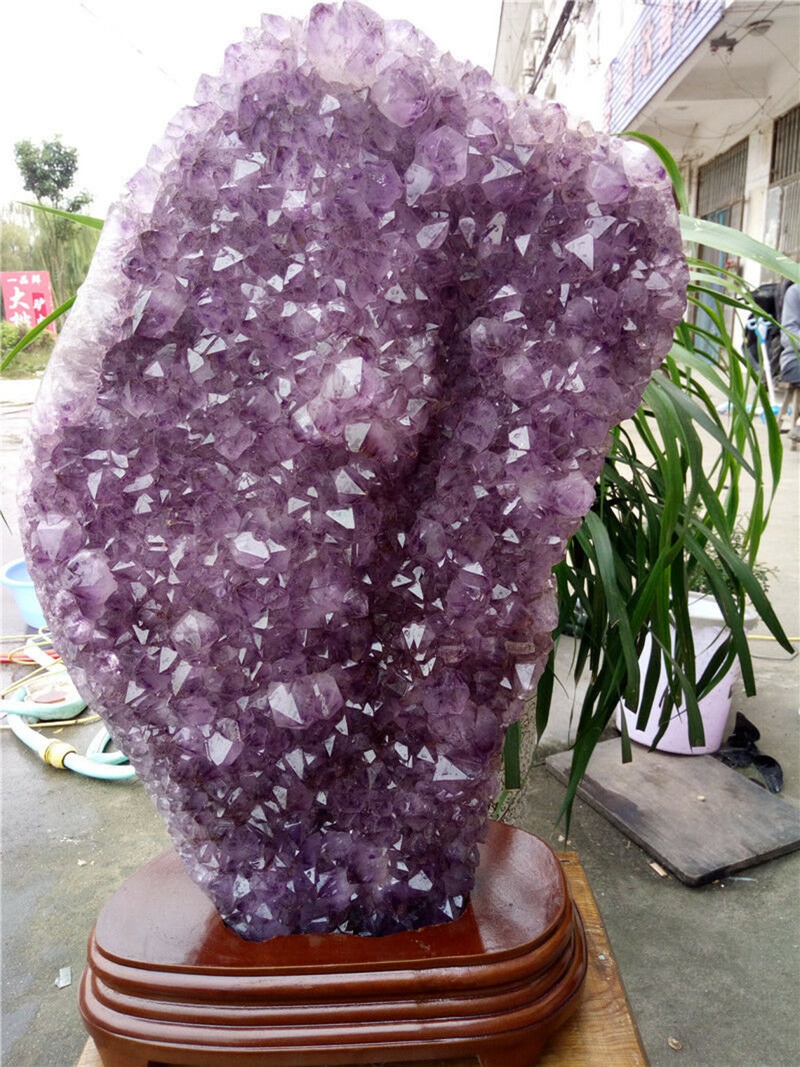 50LBS Big Amethyst crystal cluster extra large amethyst | Etsy