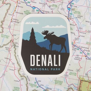 Denali National Park Sticker - Etsy