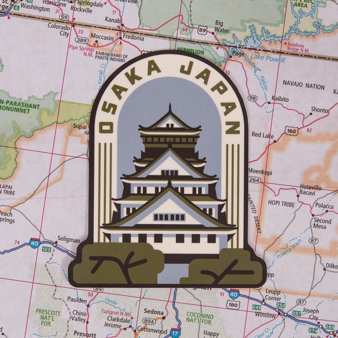 Osaka Japan Sticker - Etsy