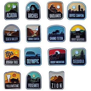Yellowstone National Park Enamel Pin - Etsy
