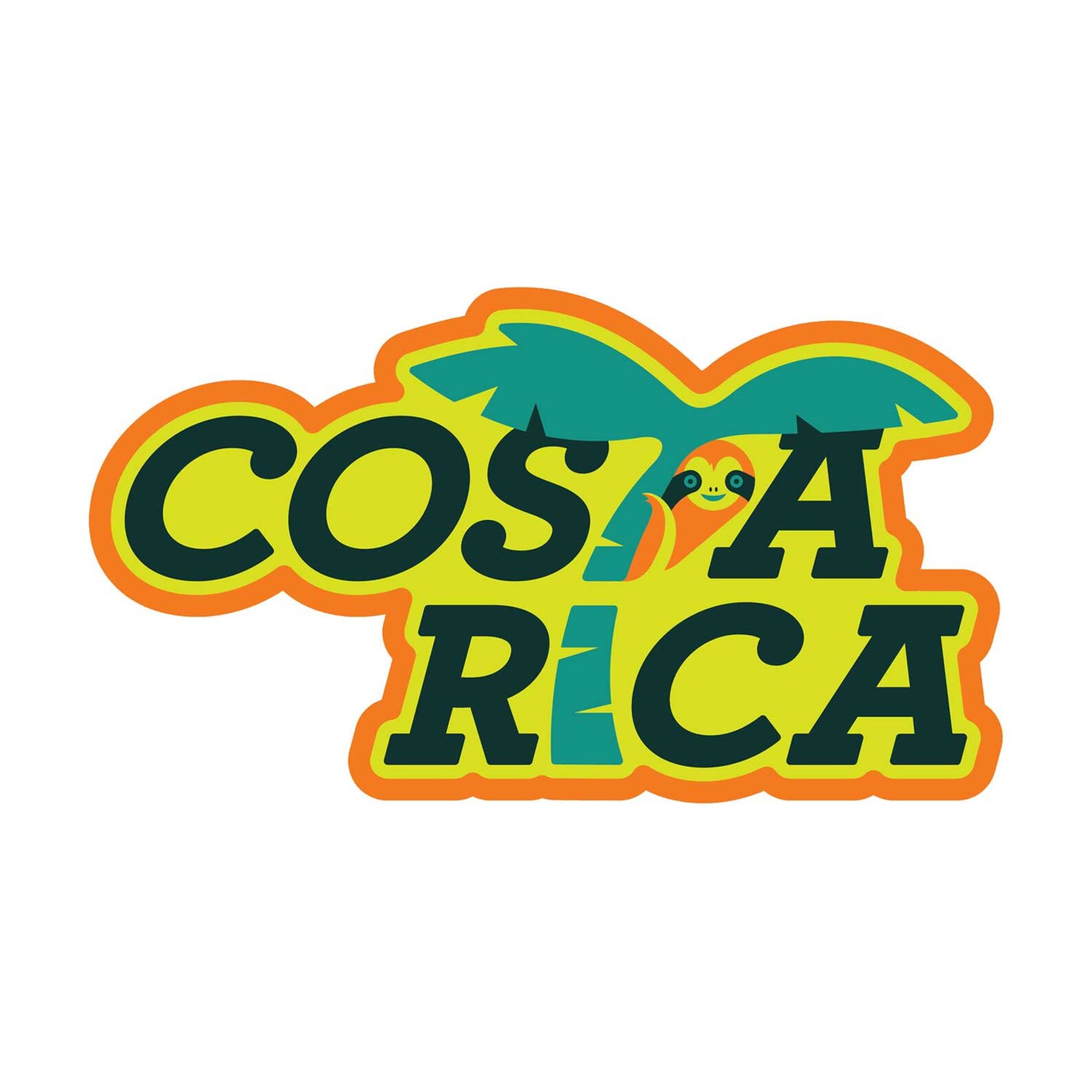 Costa Rica Sticker - Etsy