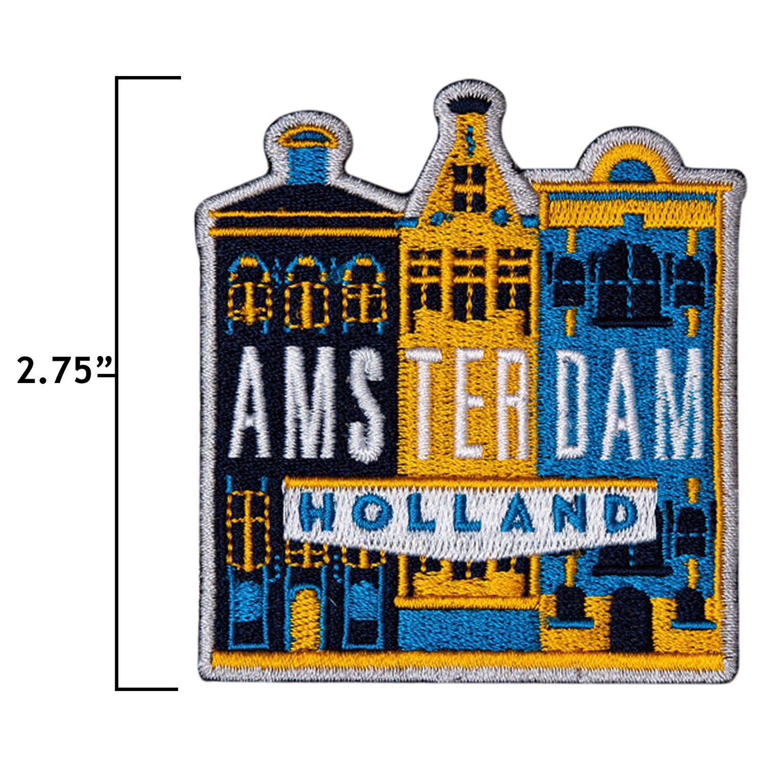 Amsterdam the Netherlands Patch | Etsy