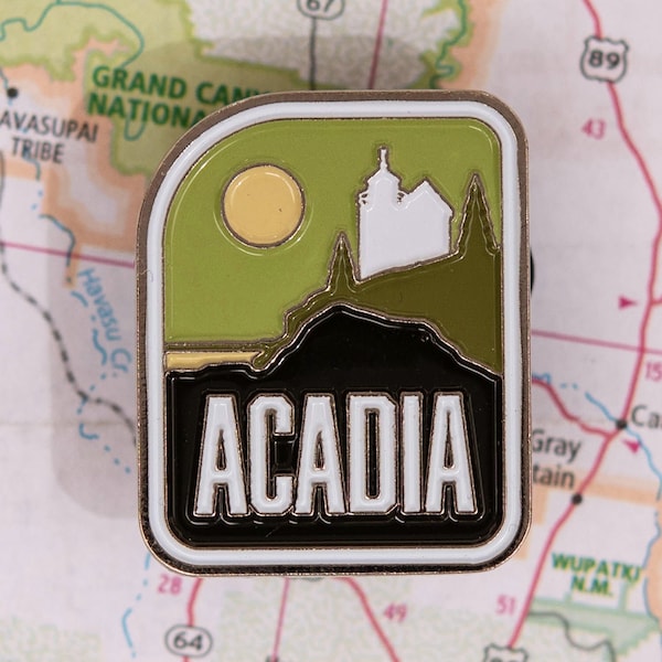 Acadia National Park Pin - Etsy