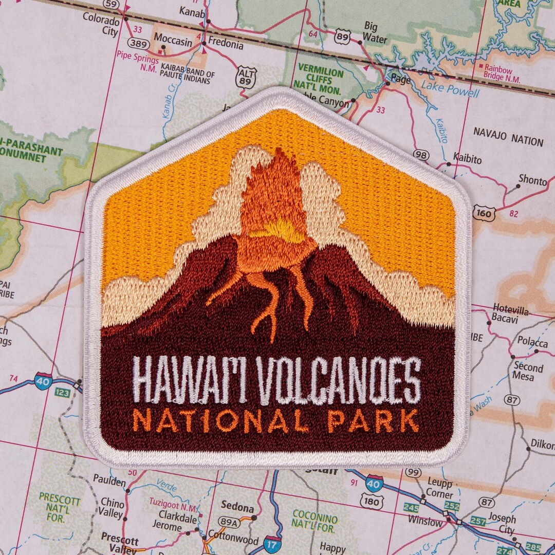 Hawaii Volcanoes National Park Patch - Etsy