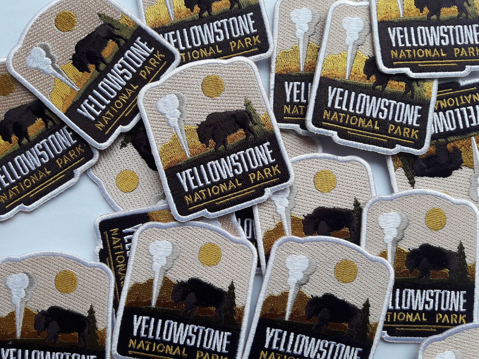 Yellowstone National Park Patch | Etsy