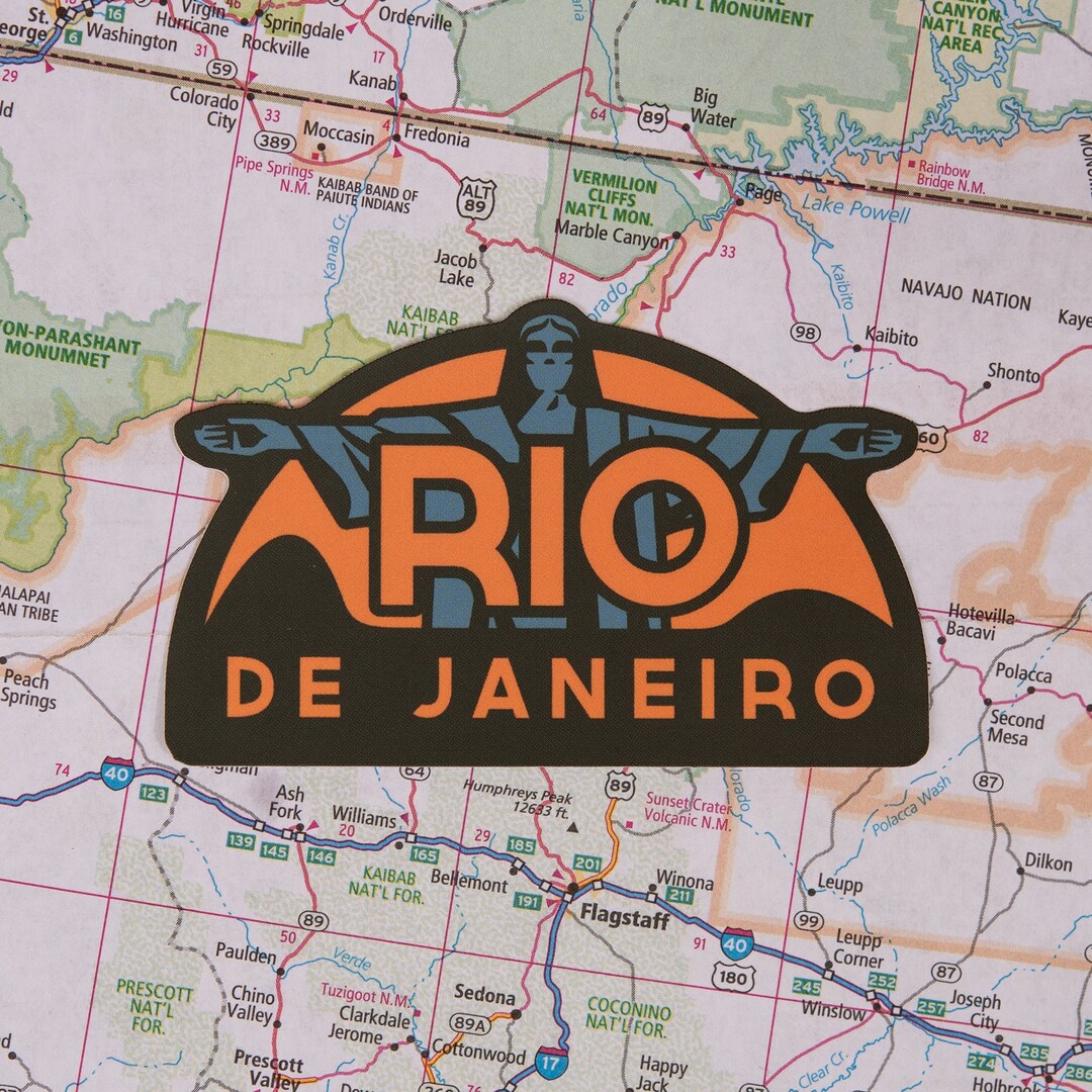 Rio De Janeiro Brazil Sticker - Etsy