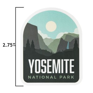 Yosemite National Park Sticker - Etsy
