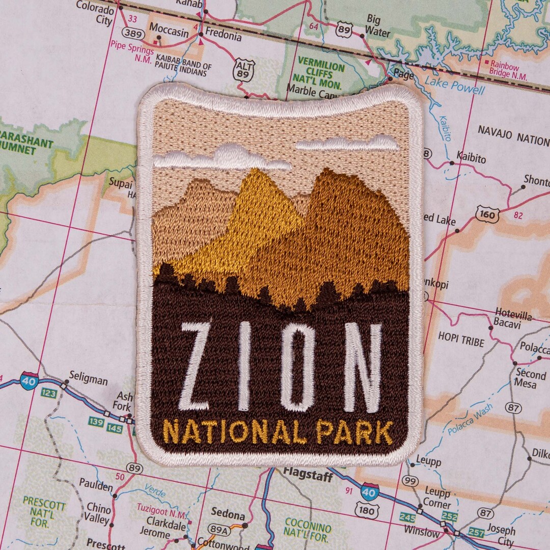 Zion National Park Patch - Etsy