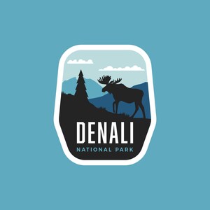 Denali National Park Sticker - Etsy
