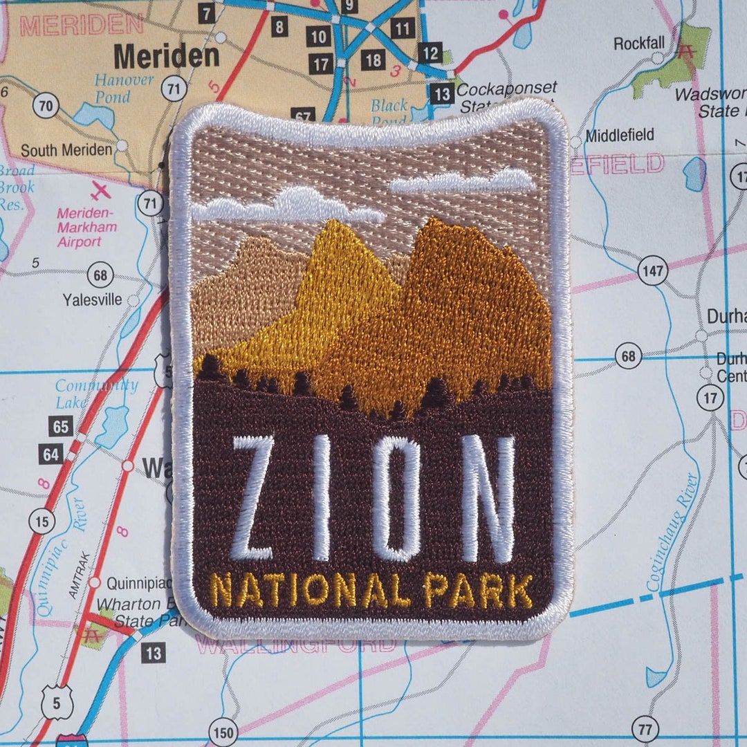 Zion National Park Patch - Etsy