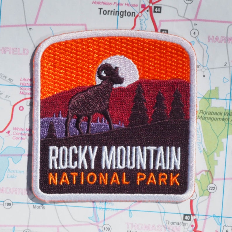 Rocky Mountain National Park Patch - Etsy