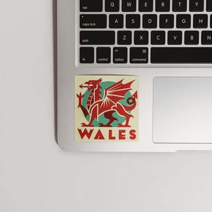 Wales Sticker - Etsy