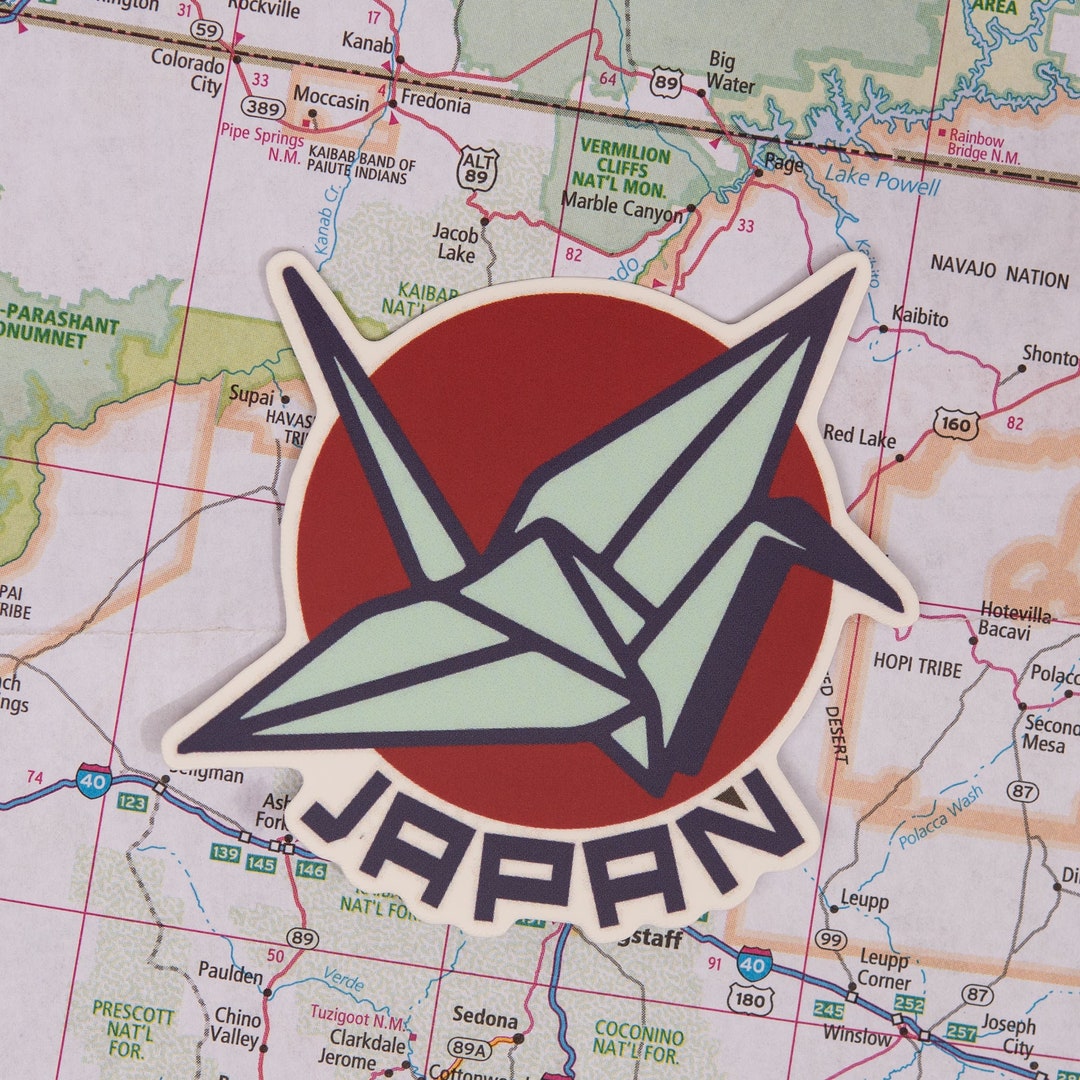 Japan Sticker - Etsy