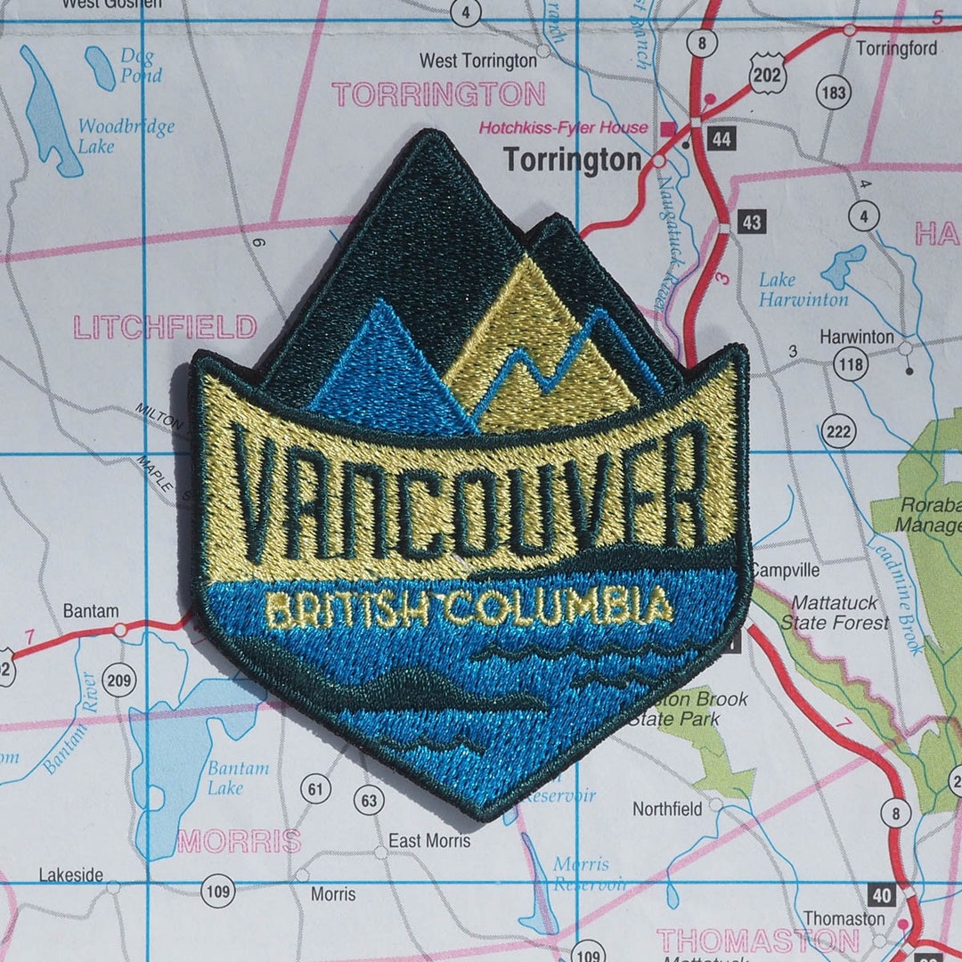 Vancouver BC Patch - Etsy Canada