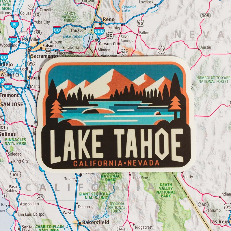 Lake Tahoe Sticker - Etsy