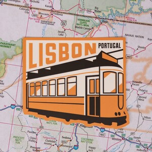 Lisbon Portugal Sticker - Etsy