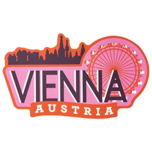 Vienna Austria Sticker - Etsy