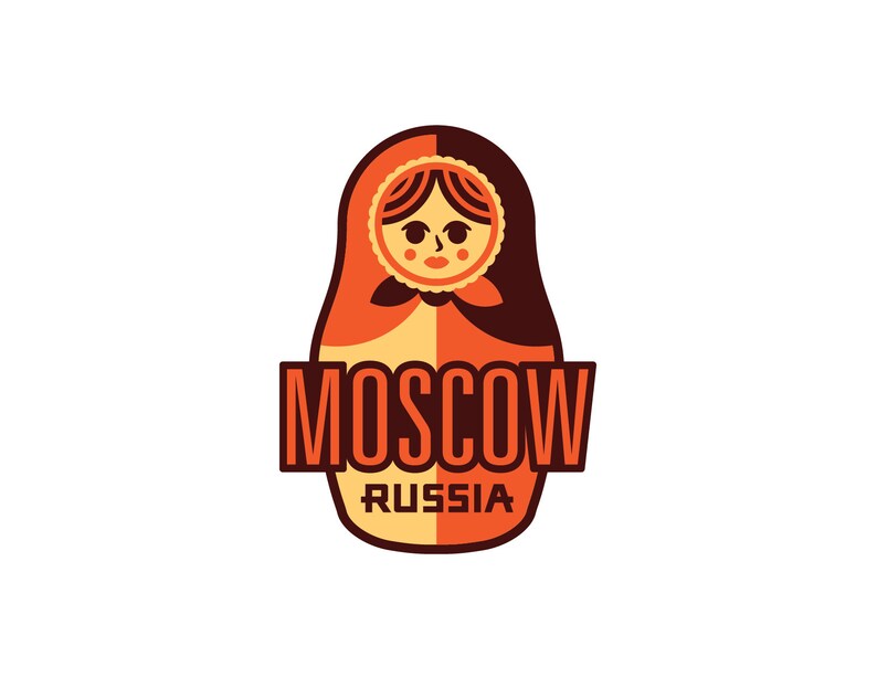Moscow Russia Patch - Etsy