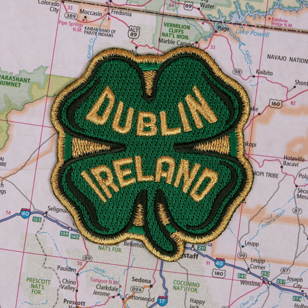 Dublin Ireland Patch - Etsy