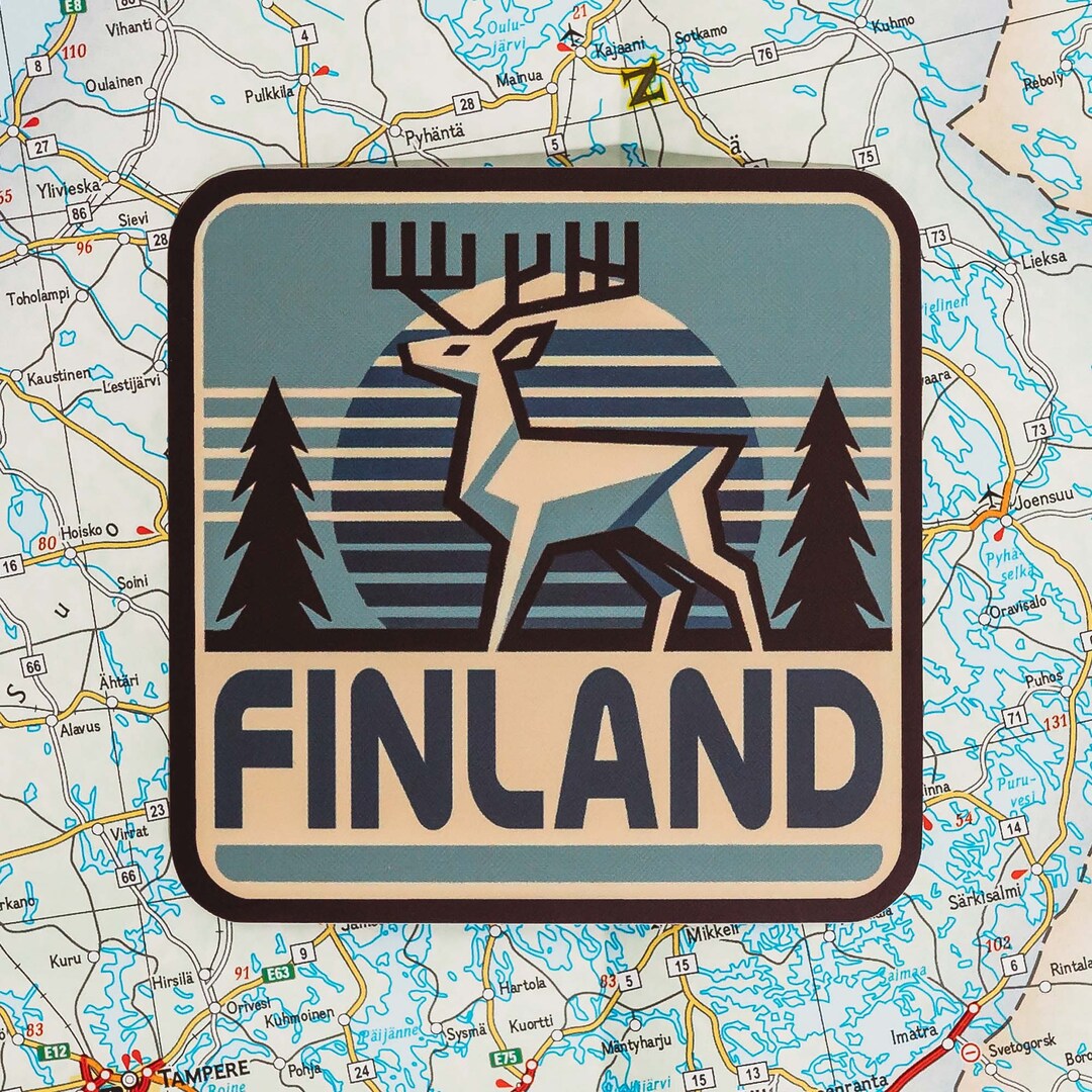Finland Sticker - Etsy