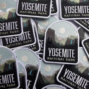 Yosemite National Park Patch - Etsy