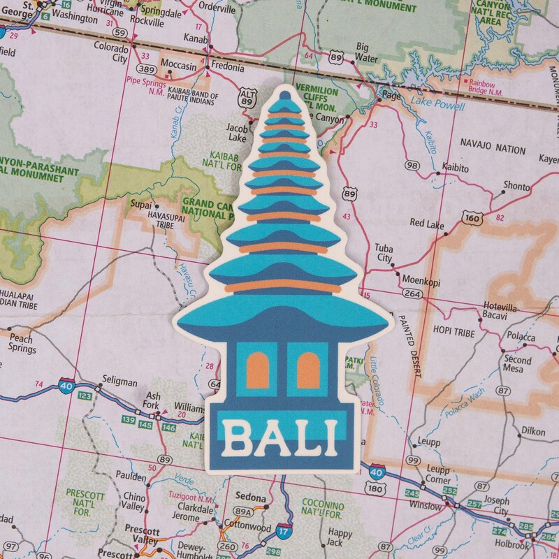 Bali Vinyl Stickers - Etsy