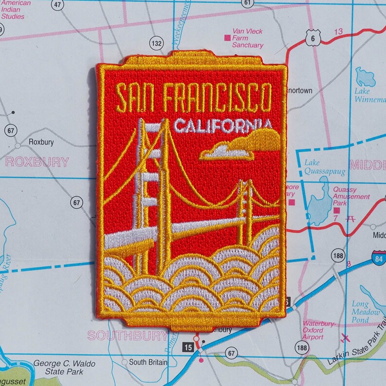 San Francisco California Patch - Etsy