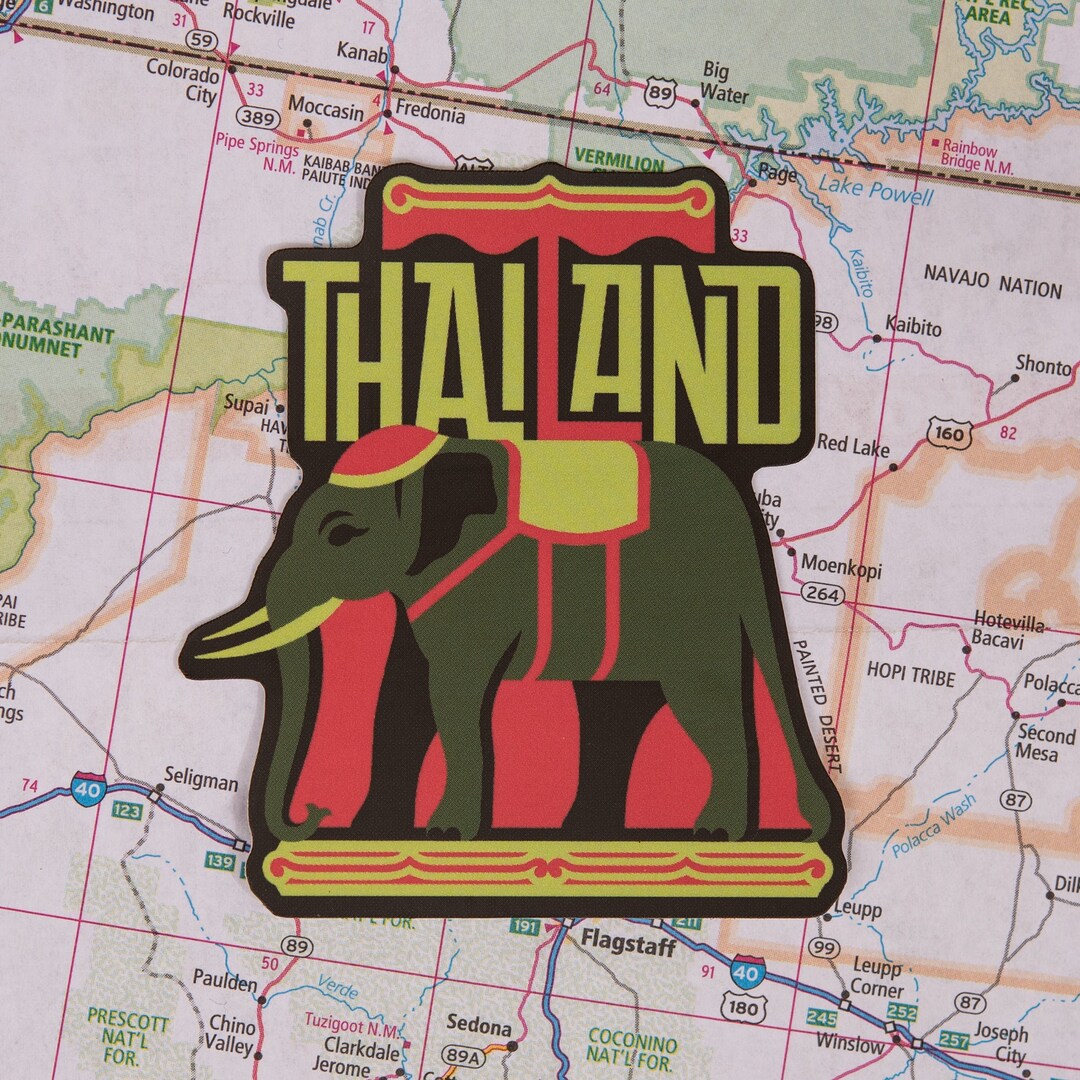 Thailand Sticker - Etsy