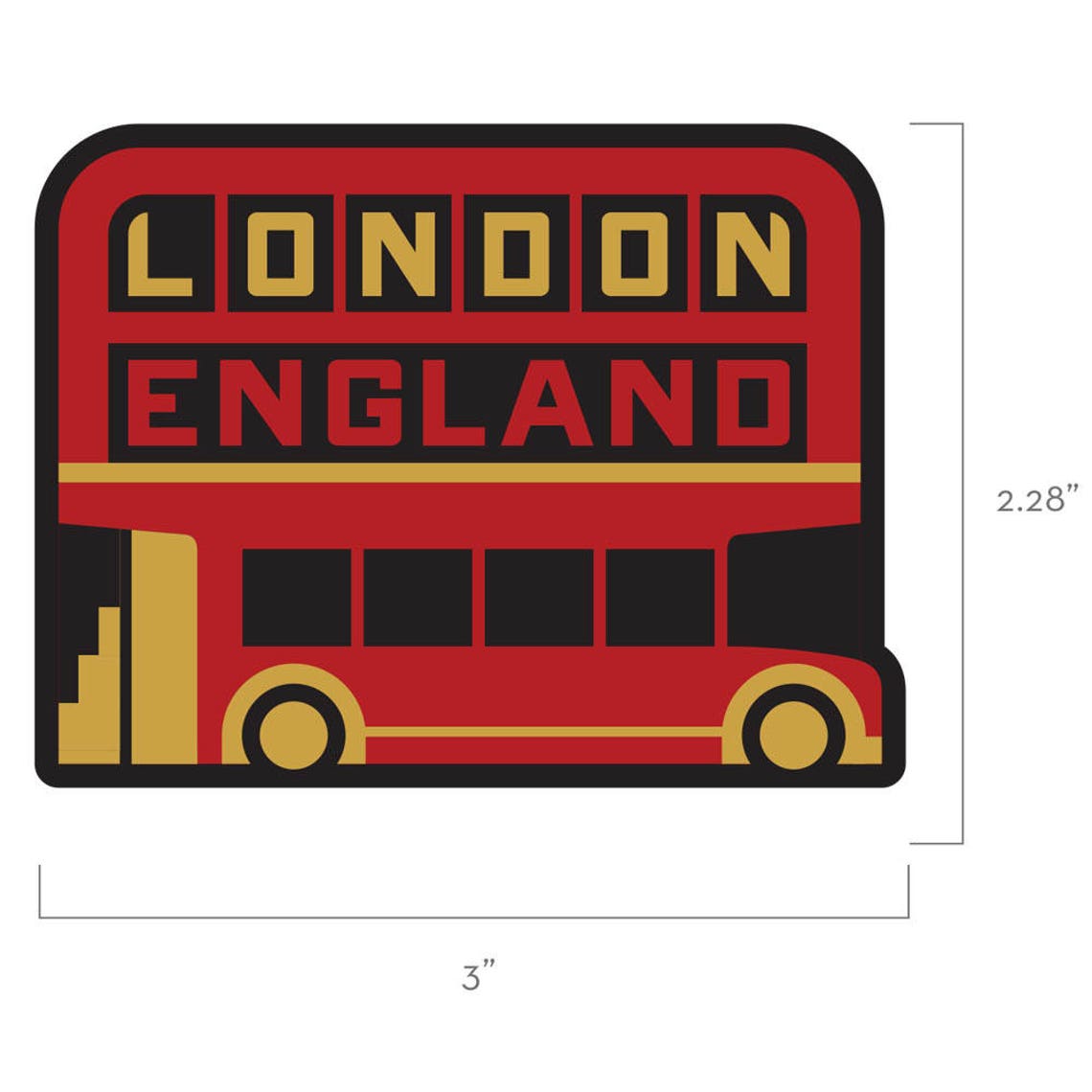 London England Sticker | Etsy
