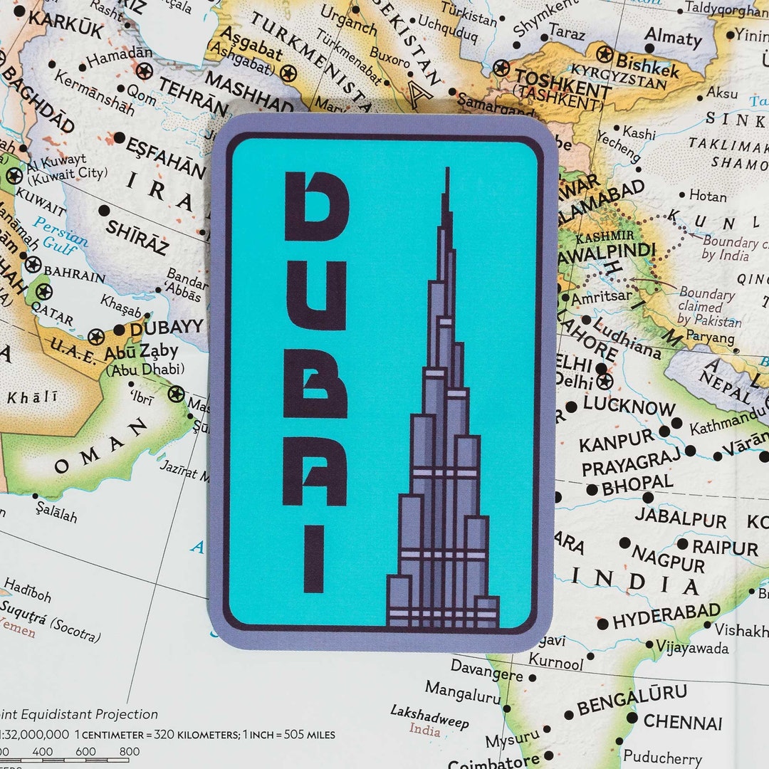 Dubai Sticker - Etsy