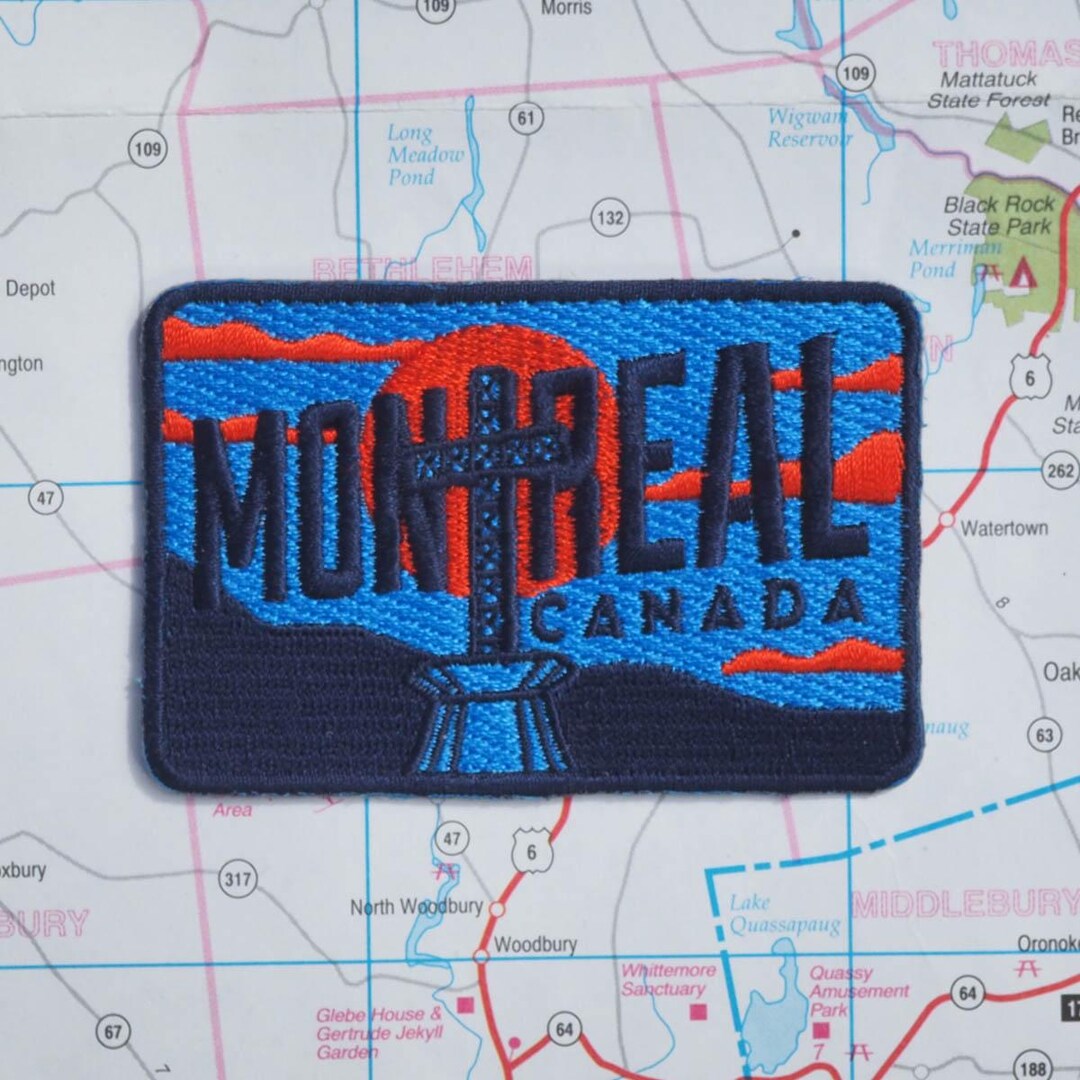 Montreal Quebec Patch - Etsy